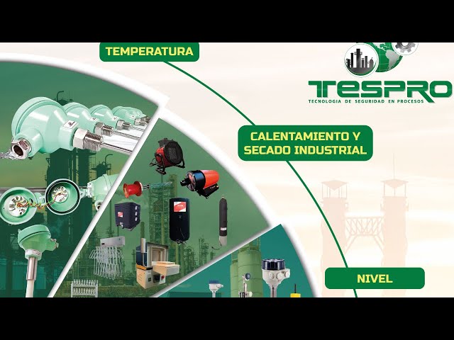 TESPRO - Sensores de temperatura, resistencias eléctricas, secado y ...