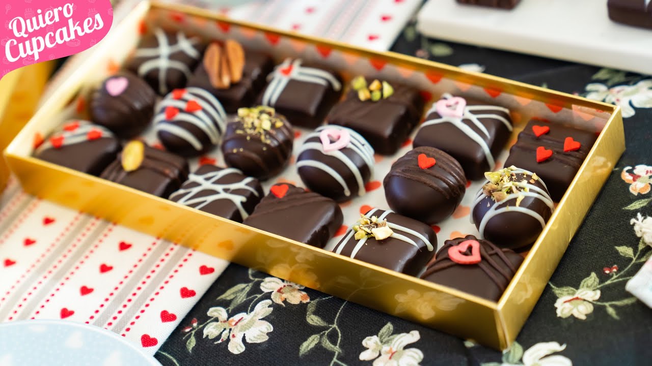 ¡Bombones de CHOCOLATE caseros, fáciles y deliciosos! | Receta Irresistible 🍫😍  | QUIERO CUPCAKES