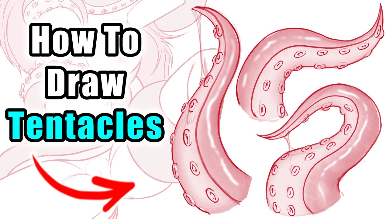How to draw tentacles