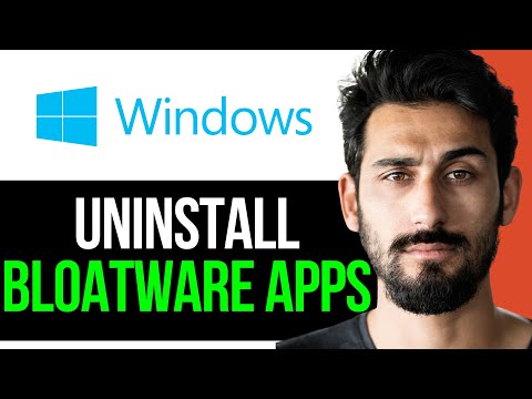 How to Uninstall ALL Bloatware Apps on Windows 11! (UPDATED QUICK AND EASY GUIDE) [2024]