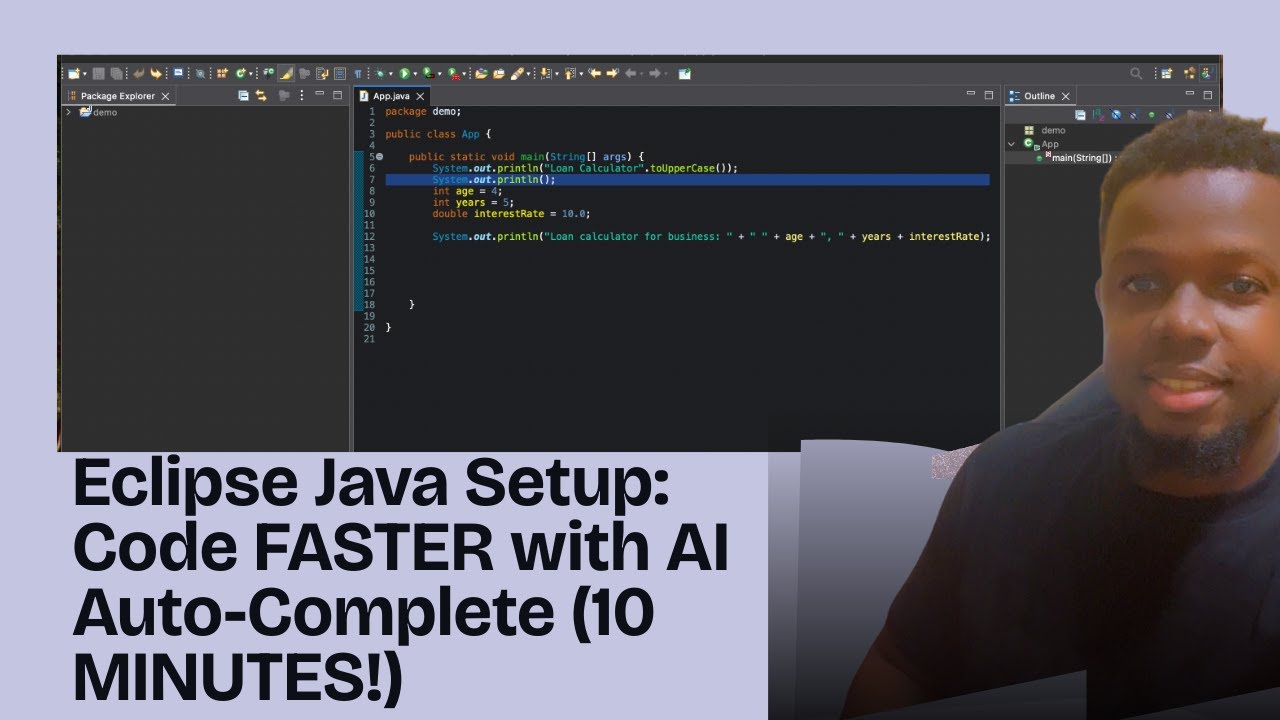 Eclipse Java Setup: Code FASTER with AI Auto-Complete (10 MINUTES!)