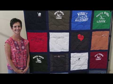 Campus Quilt Company Review - Kay's T-Shirt Quilt!