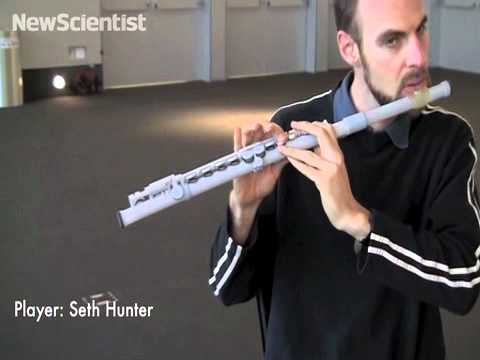 3d printed transversal Flute from MIT Lab by erorene - Thingiverse