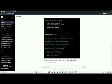 how to use reddit api python