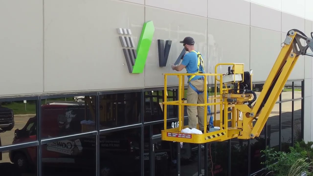 Viacore Sign Installation