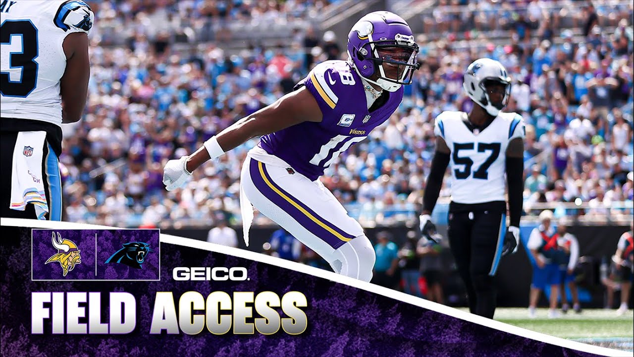 Vikings vs. Panthers Week 4 Field Access