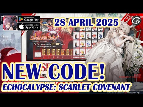 🎁 NEW CODE Echocalypse: Scarlet Covenant Giftcode & Redeem 28 April 2025 - Mobile Game (Android/IOS)