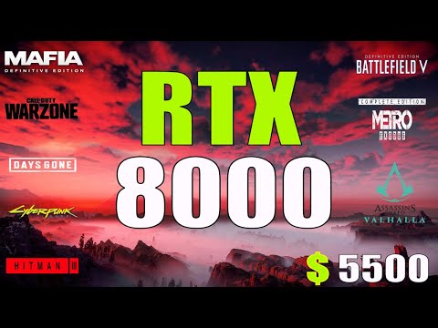 Can Use NVIDIA QUADRO For Gaming? NVIDIA QUADRO RTX 8000 ||