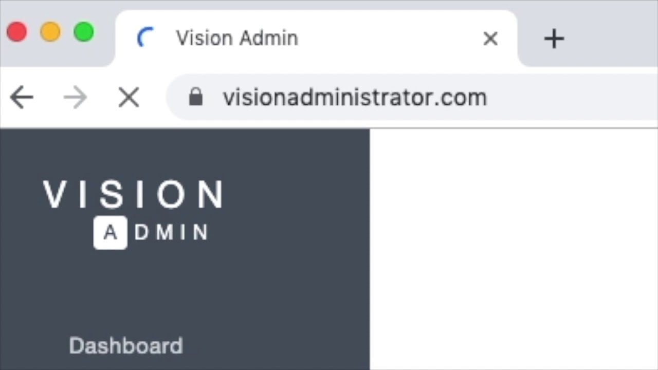 Vision Admin Web Based File Browser