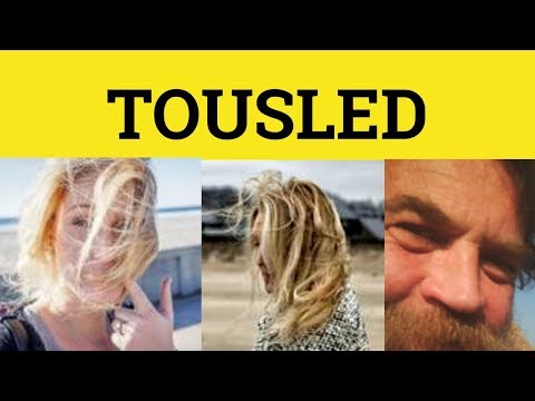 🔵 Tousle - Tousled Meaning - Tousle Examples - Tousled Defined