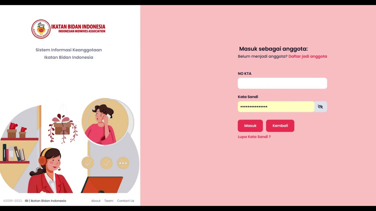 KTA ONLINE IBI : CEK PEMBAYARAN IURAN KEANGGOTAAN