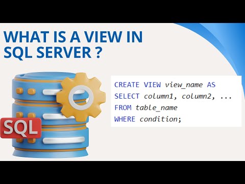 81 What is a view in sql server | Create view in SQL Server