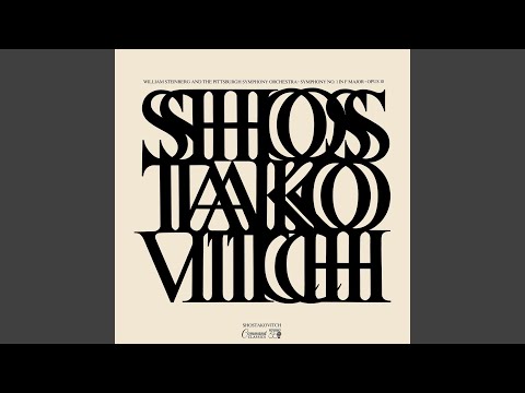 Shostakovich: Symphony No. 1 in F Minor, Op. 10 - I. Allegretto - Allegro non troppo