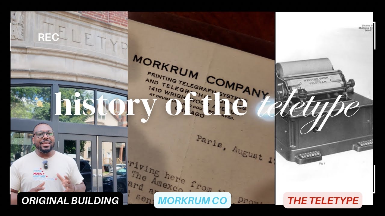 History of The Teletype - Joy Morton, AT&T, and Morkrum