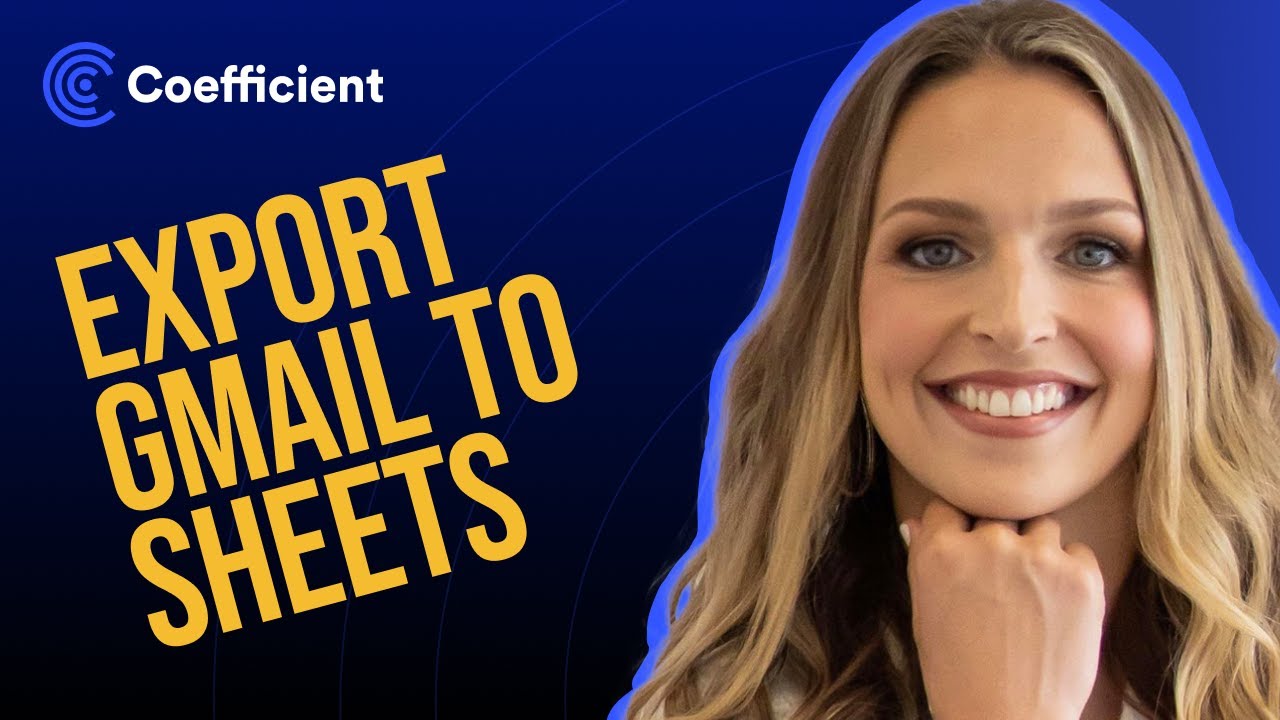 How to Export Gmail to Google Sheets or Excel WITHOUT Code or AppScript