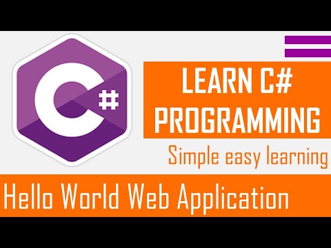 Learn Hello World Web Application In C | C Tutorial For Beginners | Asp Net Tutorials - Mind Luster