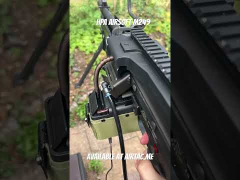 THATS A LOTTA DAMAGE - VFC M249 with AIRTAC box mag HPA kit #airsoft #milsim #airsoftnation