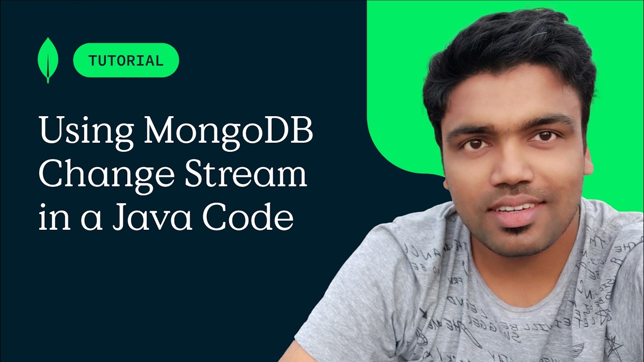 Using MongoDB Change Stream in a Java Code