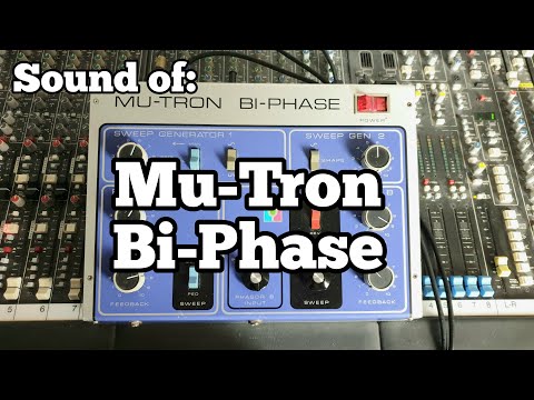 The Sound of Mu-Tron Bi-Phase - Gearspace
