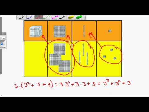 Polinomios: El juego de los cubitos | VisualMaths.es