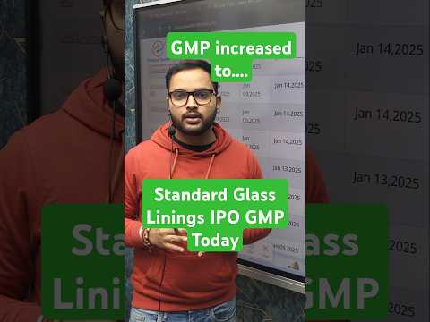 Standard Glass Lining IPO GMP Today | Standard Glass Linings IPO Review | Standard Glass IPO #ipo