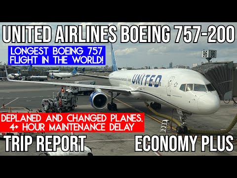 [TRIP REPORT] United Airlines Boeing 757-200 (ECONOMY PLUS) Newark (EWR) - Stockholm (ARN)