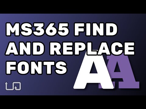 Find and replace fonts in Excel, Word and Powerpoint