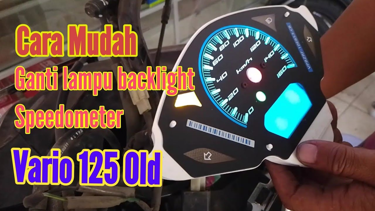 Memperbaiki speedometer Vario 125 old