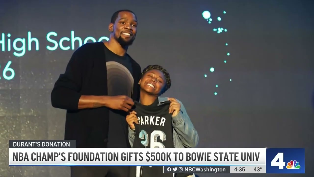 Durant Family Foundation Donates $500K to Bowie State University | NBC4 Washington