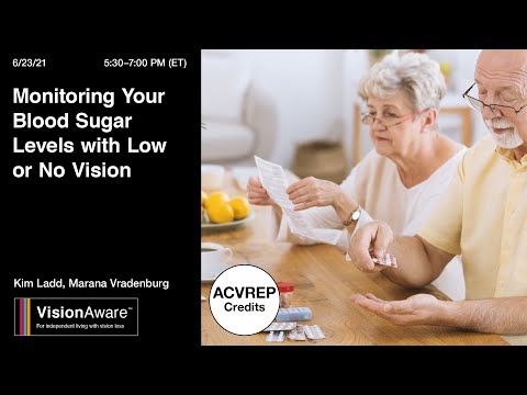 Monitoring Your Blood Sugar Levels with Low or No Vision