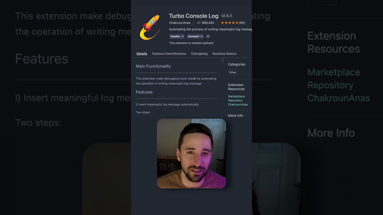 Quicker Console Logs #shorts
