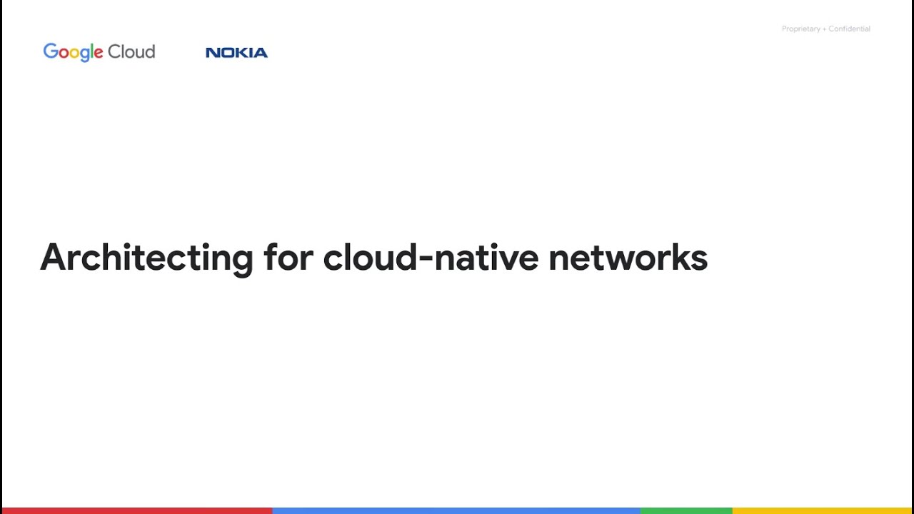 Architecting for cloud-native networks
