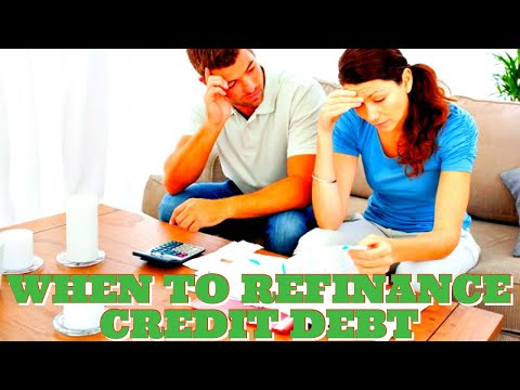 WHEN Should You Refinance Credit Card Debt? + How To Refinance Credit Card Debt.