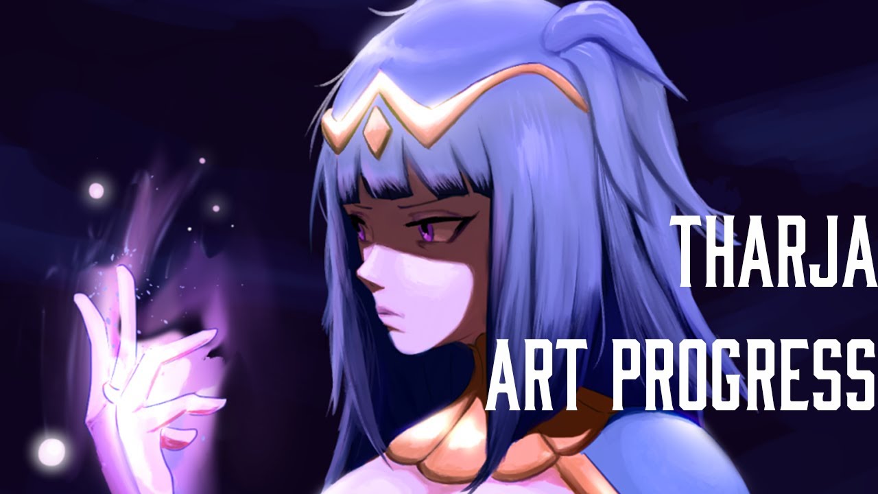 Tharja - Art Progress