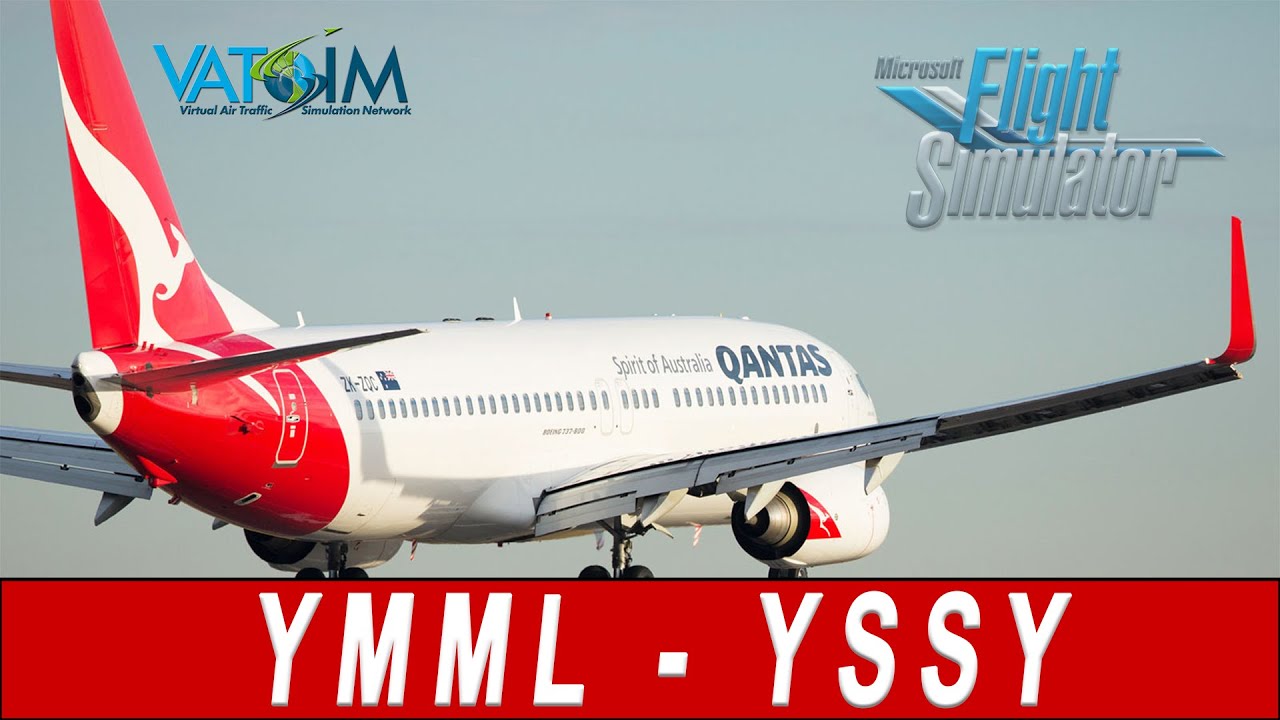 Qantas 436 Melbourne to Sydney - Videos & Streams - Microsoft Flight ...