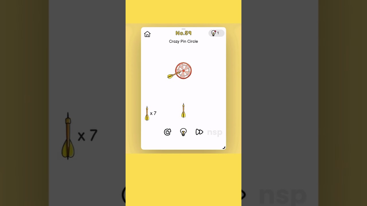 Brain Out Level 59 Answer | Crazy pin circle