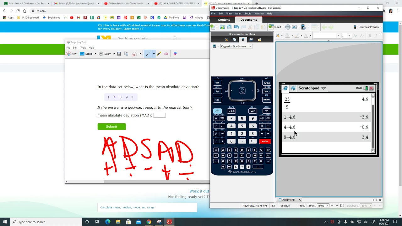 IXL - DD. New! Calculate Mean Absolute Deviation