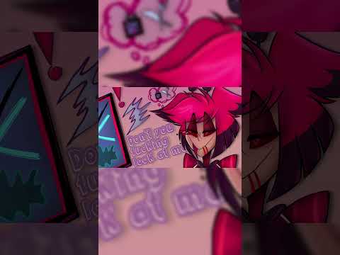 Alastor wants to EAT vox?! - HAZBIN HOTEL COMIC DUB!