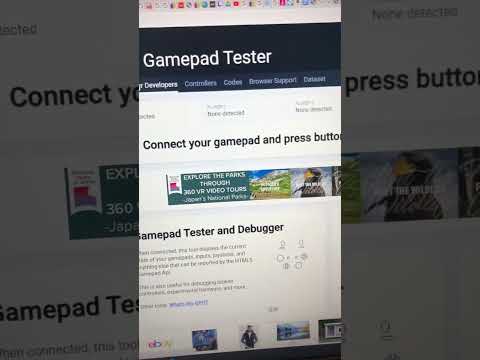 how to test gaming controllers