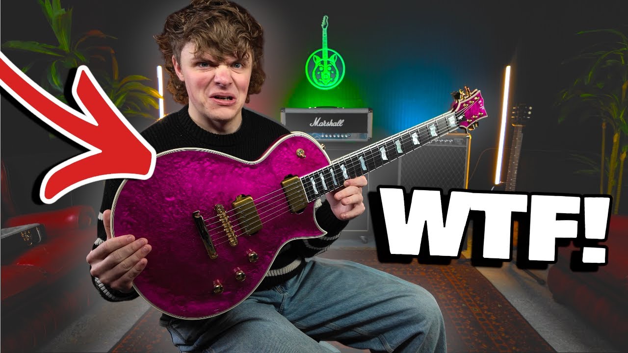 Gibson Fanboy Tries a Pink ESP Eclipse!!