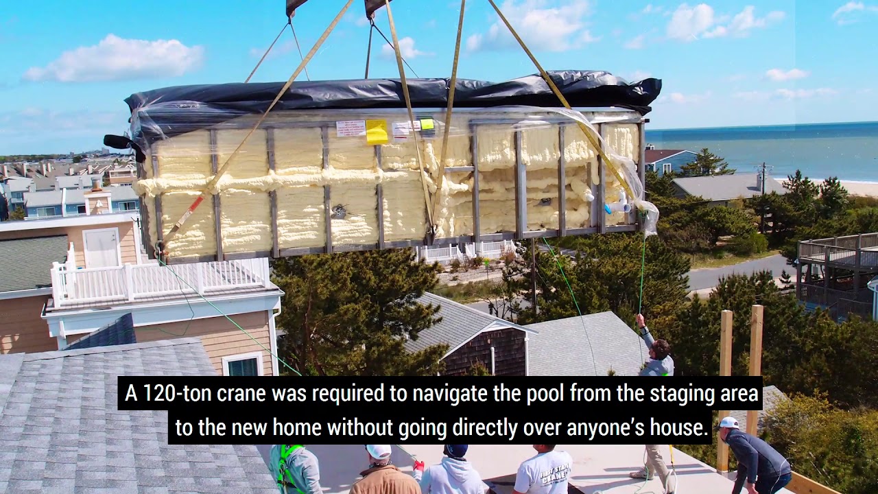 Rooftop Pool Installation