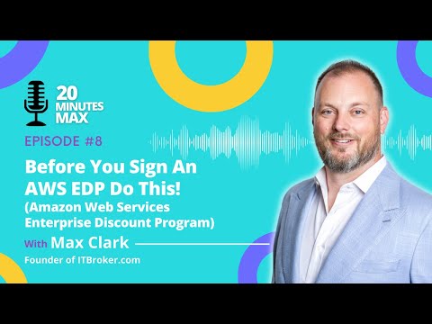 Before You Sign An AWS EDP Do This!(Amazon Web Services Enterprise Discount Program)
