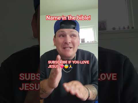 Name in the Bible? #shorts #funny