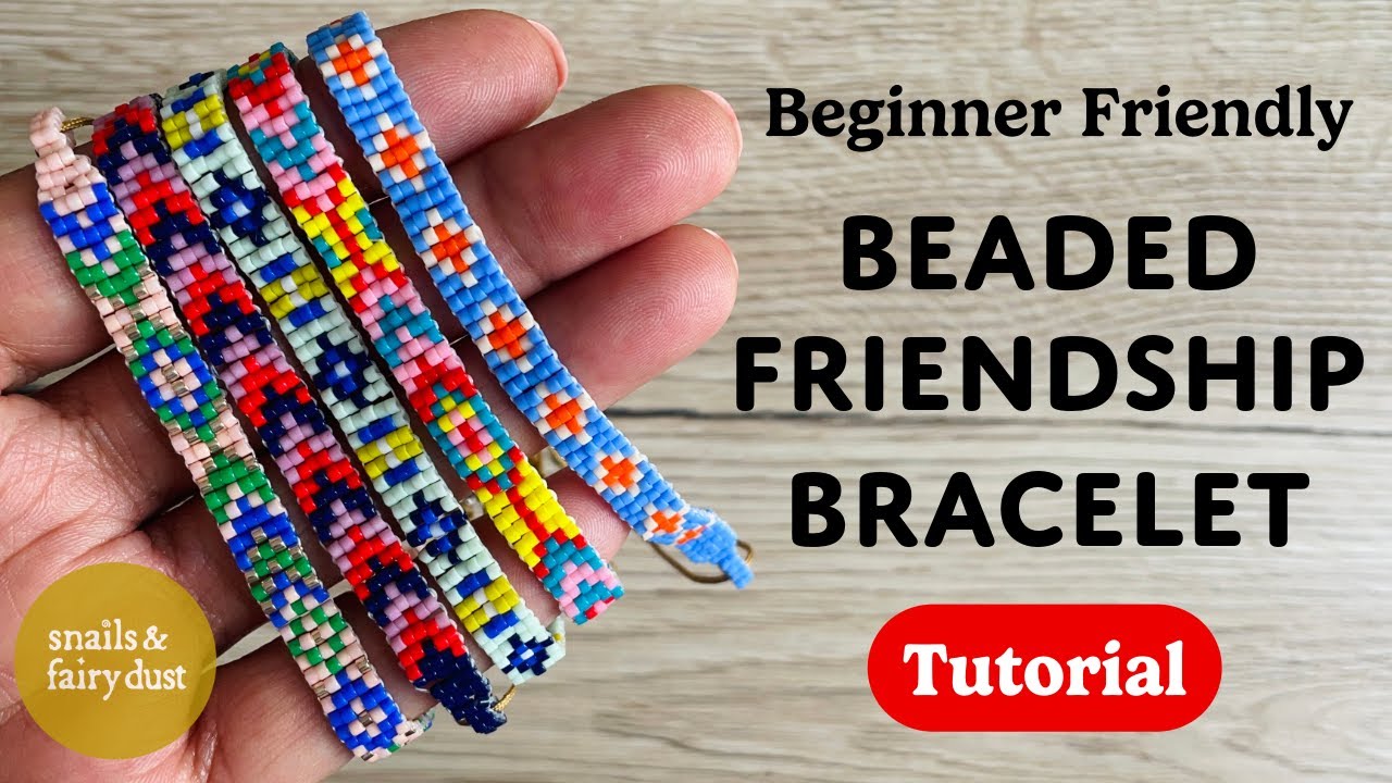 Beaded Friendship Bracelet Tutorial