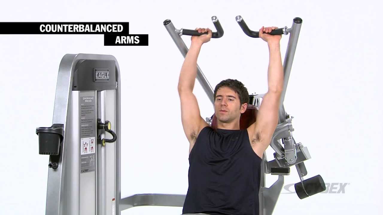 Cybex Eagle Overhead Press