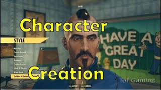 Fallout 76 Character Creation Detailed in all Settings at Fallout 76 ...