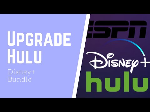 How to upgrade Hulu with Disney+ Bundle