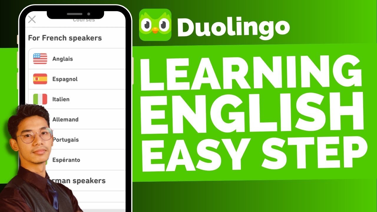 Learning English On Duolingo - Easy Steps !