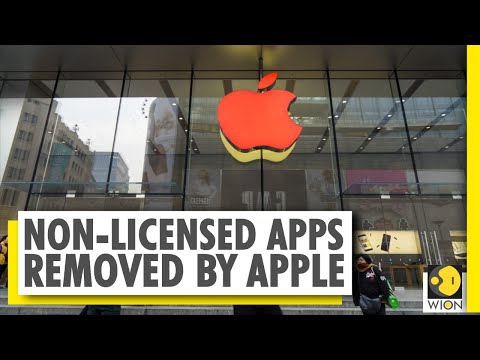 Tech giant Apple reportedly removes game mobile apps from its app store in China