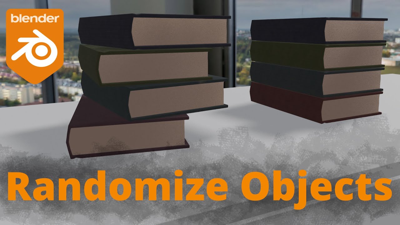 Blender - Randomize Objects